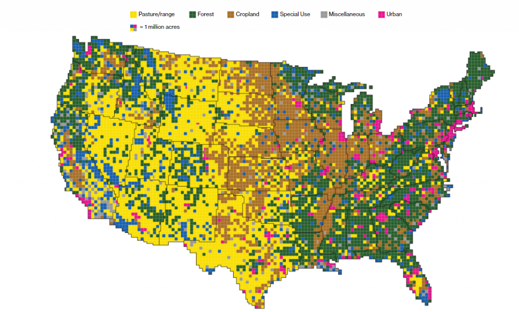 How the USA Uses Its Land - RPS Relocation